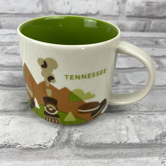 Starbucks | Dining | Starbucks Mug Tennessee You Are Here Collection ...